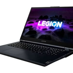 Lenovo 2023 Legion 5 17.3" 144Hz Gaming Laptop, AMD Ryzen 7 5800H, 8GB RAM, 512GB PCIe SSD, NVIDIA GeForce RTX 3050, Backlit Keyboard, Phantom Blue, Windows 11, 32GB SnowBell USB Card