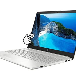 HP Laptop 15.6 HD Touchscreen for Business 2022, Intel Core i5-1135G7 (Beat i7-1065G7), 16GB RAM, 512GB SSD, Backlit Keyboard, HDMI, WiFi, Webcam, Windows 10 + CUE Accessories, Silver