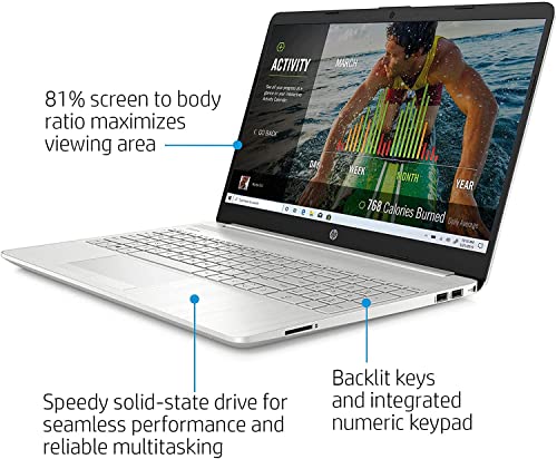 HP Laptop 15.6 HD Touchscreen for Business 2022, Intel Core i5-1135G7 (Beat i7-1065G7), 16GB RAM, 512GB SSD, Backlit Keyboard, HDMI, WiFi, Webcam, Windows 10 + CUE Accessories, Silver