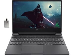 2022 hp victus 15.6″ 144hz gaming laptop, amd ryzen 7 5800h, 32gb ram, 1tb pcie ssd, nvidia geforce rtx 3050 ti graphics, backlit keyboard, windows 11 home, gray, free 32gb usb business card