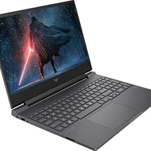 2022 HP Victus 15.6" 144Hz Gaming Laptop, AMD Ryzen 7 5800H, 32GB RAM, 1TB PCIe SSD, NVIDIA GeForce RTX 3050 Ti Graphics, Backlit Keyboard, Windows 11 Home, Gray, Free 32GB USB Business Card