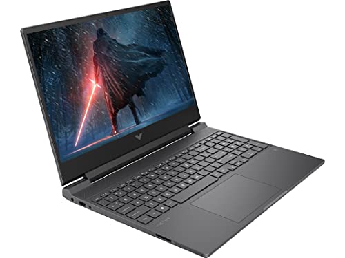 2022 HP Victus 15.6" 144Hz Gaming Laptop, AMD Ryzen 7 5800H, 32GB RAM, 1TB PCIe SSD, NVIDIA GeForce RTX 3050 Ti Graphics, Backlit Keyboard, Windows 11 Home, Gray, Free 32GB USB Business Card