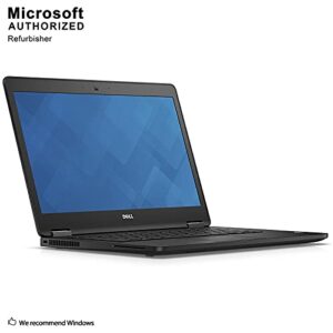 Dell Latitude E7470 14 HD Laptop, Core i5-6200U 2.3GHz, 16GB, 512GB Solid State Drive , Windows 10 Pro 64Bit, (Renewed)