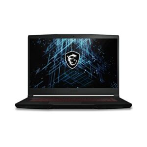 msi gf63 thin 11sc-693 15.6″ gaming laptop, intel core i5-11400h, nvidia geforce gtx 1650, 8gb memory, 256gb nvme ssd, windows 11