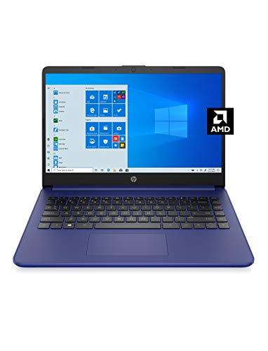 HP 14 Laptop, AMD 3020e, 4 GB RAM, 64 GB eMMC Storage, 14-inch HD Display, Windows 10 Home in S Mode, Long Battery Life, Microsoft 365, (14-fq0010nr, 2020)