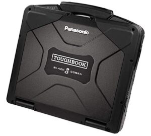 black panasonic toughbook cf-31 + hd webcam + global gps + touchscreen + 16gb ram / 960gb ssd (renewed)