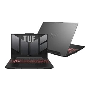 excaliberpc 2022 asus tuf gaming a15 fa507re-a15.r73050t (amd ryzen 7 6800h, 8gb ram, 512gb nvme ssd, rtx 3050ti 4gb, 15.6″ fhd 144hz, windows 11) gaming notebook – mecha gray