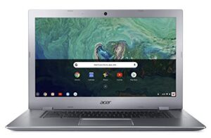 acer chromebook 15 cb315-1ht-c4ry, intel celeron n3350, 15.6″ full hd touch display, 4gb lpddr4, 32gb emmc, 802.11ac wifi, bluetooth 4.2, google chrome