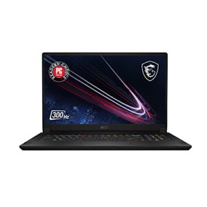 msi gs76 stealth gaming laptop: 17.3″ 300hz fhd 1080p display, intel core i7-11800h, nvidia geforce rtx 3080, 32gb, 1tb ssd, thunderbolt 4, wifi 6, win10, black (11uh-029)