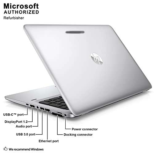 HP 850 G3 15.6 inches Laptop, Core i5-6200U 2.3GHz, 8GB RAM, 256GB Solid State Drive, Windows 10 Pro 64bit(Renewed)