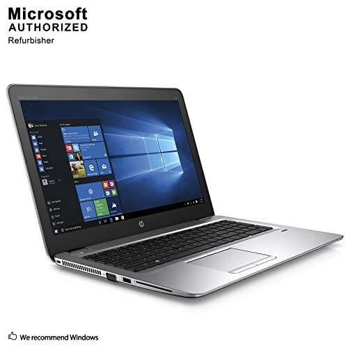 HP 850 G3 15.6 inches Laptop, Core i5-6200U 2.3GHz, 8GB RAM, 256GB Solid State Drive, Windows 10 Pro 64bit(Renewed)