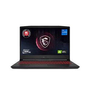 msi pulse gl66 gaming laptop: 15.6″ 144hz fhd 1080p display, intel core i7-11800h, nvidia geforce rtx 3070, 16gb, 512gb ssd, win10, black (11ugk-001)