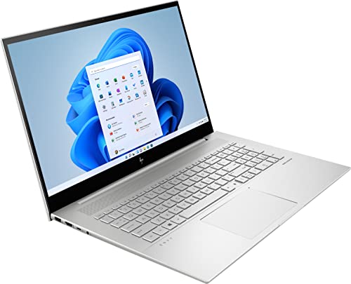 2022 HP Envy Laptop 17.3" FHD IPS Touchscreen 11th Intel i7-1165G7 Intel Iris Xe Graphics 32GB DDR4 1TB SSD WiFi 6 Fullsize Backlit Keyboard w/ Numpad and FP Reader Win 10 w/32GB USB