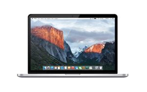 apple macbook pro intel core i7-4770 x4 (2.2ghz, 16gb, 512gb)- silver (renewed)