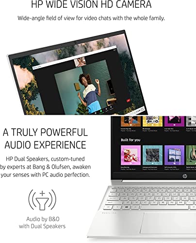 HP Latest Pavilion Laptop | 15.6" FHD IPS Touch | Intel 10-Core 1255U | NVIDIA GeForce MX550 | 64GB DDR4 2TB NVMe SSD | WiFi | USB-C | HDMI | Backlit KB | Windows 11 Home