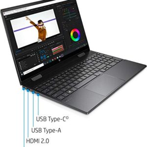 2020 Newest HP ENVY x360 2-in-1 Laptop, 15.6" Full HD Touchscreen, AMD Ryzen 5 4500U Processor up to 4.0GHz, 8GB Memory, 256GB PCIe SSD, Backlit Keyboard, HDMI, Wi-Fi, Windows 10 Home, Nightfall Black