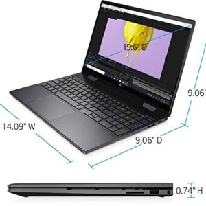 2020 Newest HP ENVY x360 2-in-1 Laptop, 15.6" Full HD Touchscreen, AMD Ryzen 5 4500U Processor up to 4.0GHz, 8GB Memory, 256GB PCIe SSD, Backlit Keyboard, HDMI, Wi-Fi, Windows 10 Home, Nightfall Black