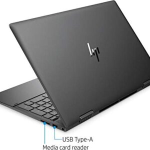 2020 Newest HP ENVY x360 2-in-1 Laptop, 15.6" Full HD Touchscreen, AMD Ryzen 5 4500U Processor up to 4.0GHz, 8GB Memory, 256GB PCIe SSD, Backlit Keyboard, HDMI, Wi-Fi, Windows 10 Home, Nightfall Black