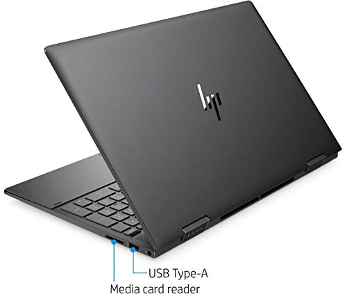 2020 Newest HP ENVY x360 2-in-1 Laptop, 15.6" Full HD Touchscreen, AMD Ryzen 5 4500U Processor up to 4.0GHz, 8GB Memory, 256GB PCIe SSD, Backlit Keyboard, HDMI, Wi-Fi, Windows 10 Home, Nightfall Black