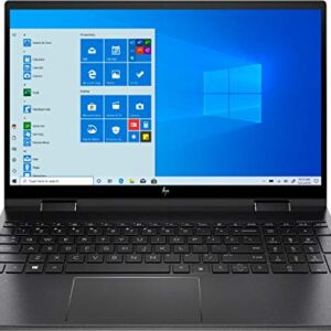 2020 Newest HP ENVY x360 2-in-1 Laptop, 15.6" Full HD Touchscreen, AMD Ryzen 5 4500U Processor up to 4.0GHz, 8GB Memory, 256GB PCIe SSD, Backlit Keyboard, HDMI, Wi-Fi, Windows 10 Home, Nightfall Black