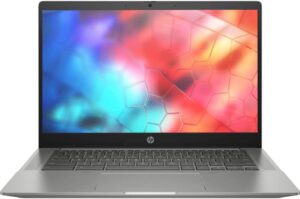 hp 2022 14″ ips fhd chromebook, ryzen 3 processor up to 3.45ghz, 4gb ram, 128gb ssd, intel 4k graphics, ultra-fast wifi speed, chrome os, dale gray (renewed) (dale gray)