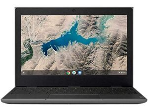 lenovo 100e chromebook 2nd gen 81qb000aus laptop computer, 11.6″ hd (1366 x 768) display, mediatek mt8173c processor, 4gb ram, 16gb emmc tlc ssd, powervr gx6250, chrome os, black (renewed)