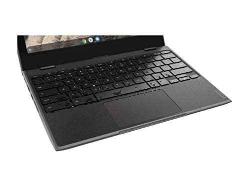 Lenovo 100E Chromebook 2ND Gen 81QB000AUS Laptop Computer, 11.6" HD (1366 X 768) Display, MediaTek MT8173C Processor, 4GB RAM, 16GB eMMC TLC SSD, Powervr GX6250, Chrome OS, Black (Renewed)