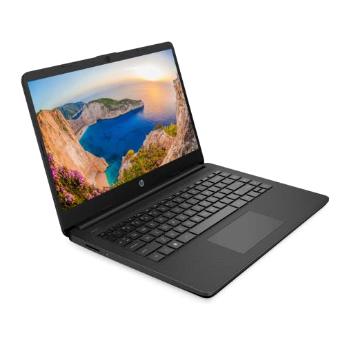 HP Laptop, 14” FHD Display, Intel Celeron N4500 Processor, 16GB RAM, 1TB PCIe SSD, HDMI, Bluetooth, Webcam, SD Media Card Raeder, Windows 11 Home, Black