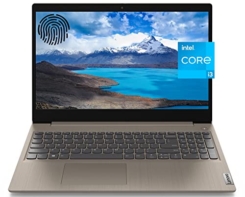 Lenovo Ideapad 3i 15.6" FHD Laptop for Bussiness and Students, 11th Gen Intel Core i3-1115G4(Up to 4.1GHz), 8GB RAM, 512GB NVMe SSD, Fingerprint Reader, WiFi 5, Webcam, HDMI, Win 11 S