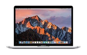 apple macbook pro mlvp2ll/a 13-inch laptop with touch bar, 2.9ghz dual-core intel core i5, 256gb retina display, silver (renewed)