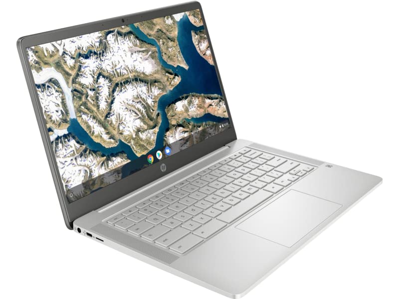 HP Chromebook 14a-na1020ca 14" Intel Pentium N6000 8GB LPDDR4x 128GB eMMC Chrome OS Mineral Silver (Renewed)