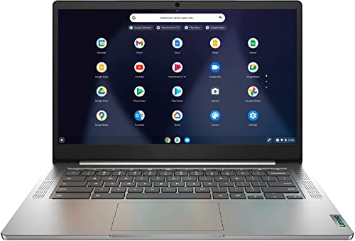 Lenovo Chromebook Touchscreen 14 inch FHD IPS Display, MediaTek MT8183 8Core Laptop Computer Business Student, Wi-Fi 5, Webcam, 10 Hours Battery, Chrome OS (4GB LPDDR4X RAM | 64GB eMMC+32G SD Card)