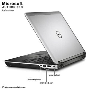 Dell Laptop Latitude E6440 14" Intel Core i5 4300M 2.6GHz 8GB RAM 500GB HD Webcam Windows 10 Professional (Renewed)