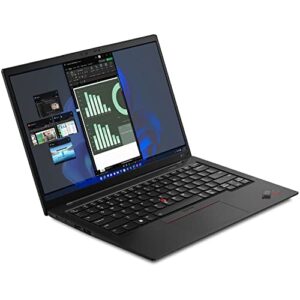 Lenovo Latest ThinkPad X1 Carbon Gen 10, Intel i7-1260P (12 Cores), 14" FHD IPS, Anti-Glare, 16GB DDR5, 512 GB SSD, Fingerprint Reader, 1080p Camera, Win 11 Pro (Authorized Reseller)