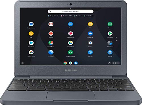 SAMSUNG Chromebook 3 11.6-inch HD WLED Intel Celeron 4GB 32GB eMMC Chrome OS Laptop (Charcoal)