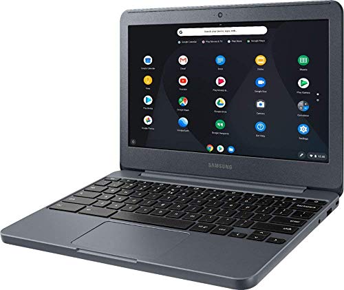 SAMSUNG Chromebook 3 11.6-inch HD WLED Intel Celeron 4GB 32GB eMMC Chrome OS Laptop (Charcoal)