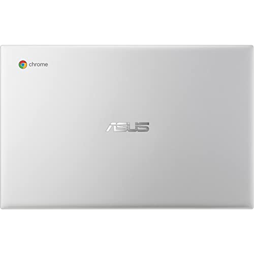 ASUS Chromebook C425 14" FHD Laptop Computer, Intel Core m3-8100Y up to 3.4GHz, 8GB RAM, 64GB eMMC, 802.11AC WiFi, Bluetooth, Backlit Keyboard, Silver, Chrome OS, BROAG USB Extension Cable