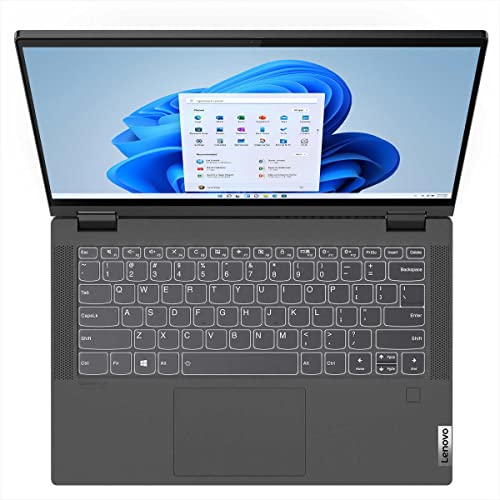 Lenovo Newest Flex 5 2-in-1 Touchscreen Laptop, 8-Core AMD Ryzen 7 5700U(Beat i7-1180G7), AMD Radeon Graphics, Backlit KB, Fingerprint, W/ Stylus Pen, Win11 Home, Grey (16GB|2048GB SSD)