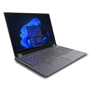 Lenovo ThinkPad P16 Intel Core i9-12900HX, 16C, 16.0" WQUXGA (3840x2400) IPS 600nits Anti-Glare, NVIDIA RTX A4500 16GB GDDR6, 32GB DDR5 RAM, 2TB NVMe SSD, Backlit KYB, Fingerprint Reader, Windows Pro