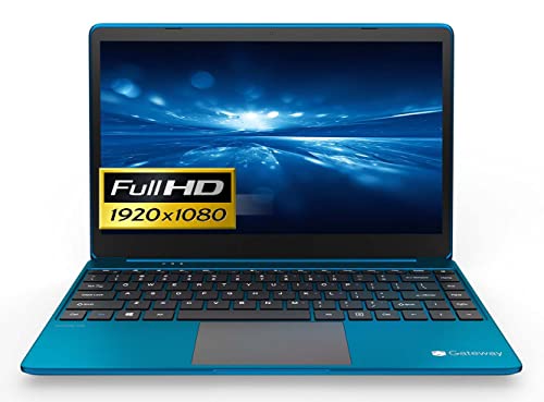 Gateway Newest 14.1" FHD Laptop in Blue Intel Core i5-1135G7 Quad-Core up to 4.2 Processor 16GB DDR4 RAM 512GB SSD HDMI Wi-Fi Win 11 (Renewed)