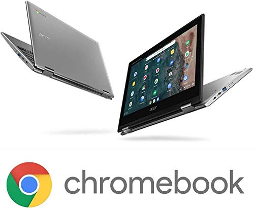 Acer 11.6" Touchscreen Convertible Spin 311 Chromebook Laptop, 32GB Storage, Silver (CP311-3H-K23X)