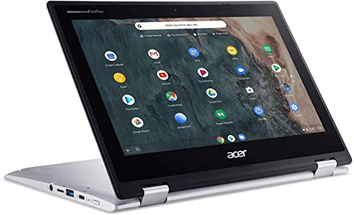 Acer 11.6" Touchscreen Convertible Spin 311 Chromebook Laptop, 32GB Storage, Silver (CP311-3H-K23X)