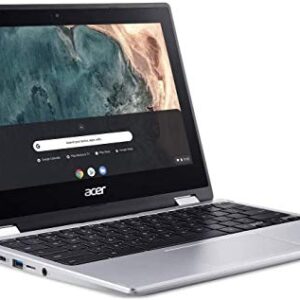 Acer 11.6" Touchscreen Convertible Spin 311 Chromebook Laptop, 32GB Storage, Silver (CP311-3H-K23X)