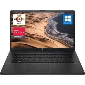 hp 17z laptop, 17.3″ hd+ non-touch display, amd athlon gold 3150u, 16gb ram, 256gb ssd, webcam, bluetooth, hdmi, wi-fi, windows 10 home, black