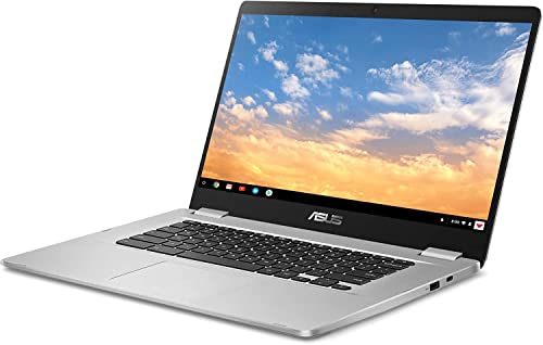 ASUS 15 Slim Chrome OS Laptop Intel Processor up to 2.4GHz 15.6in Full HD NanoEdge-Display with 180 Degree-Hinge 4GB DDR4 64GB Storage WiFi + BT (C523 – Renewed)