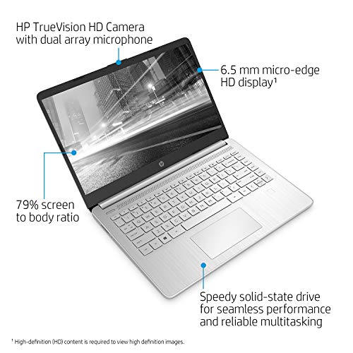 HP Pavalion Laptop, 14" HD Touchscreen, Intel Core i3-1115G4 Processor, Micro-Edge, Thin & Portable, Micro-Edge & Anti-Glare Screen, Long Battery Life, Windows 11 (16GB RAM | 1TB SSD)