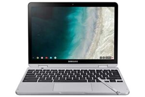 samsung chromebook plus v2, 2-in-1, 4gb ram, 64gb emmc, 13mp camera, chrome os, 12.2″, 16:10 aspect ratio, light titan (xe520qab-k03us) (renewed)