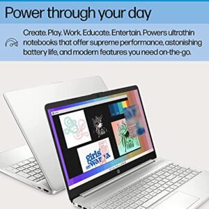 [Windows 11 Pro] HP 15 15.6" HD Business Laptop Computer, 8-Core AMD Ryzen 7 5700U (Beats i7-1180G7), 64GB RAM, 1TB PCIe SSD, Numeric Keypad, Fast Charge, Wi-Fi 6, Bluetooth, Long Battery Life, w/Hub