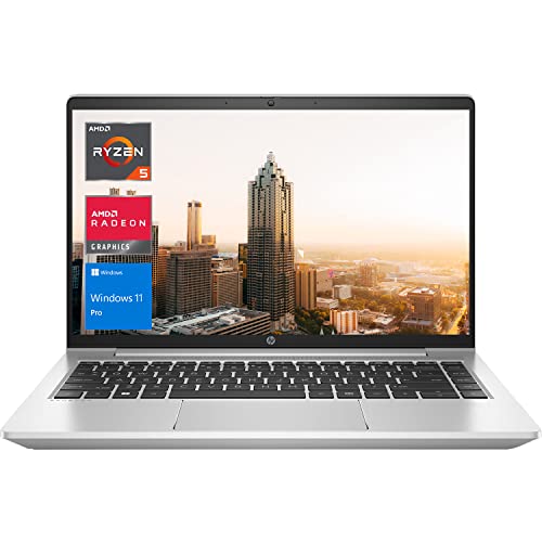 HP ProBook 445 G9 Business Laptop, 14" FHD Non-Touch Display, AMD Ryzen 5 5625U Processor, 32GB RAM, 512GB SSD, IR Camera, Backlit Keyboard, Wi-Fi 6, RJ-45, HDMI, Windows 11 Pro, Silver