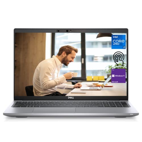 Dell Latitude 5520 15.6" FHD Touchscreen Business Laptop, Intel i7-1185G7 vPro Processor, 32GB RAM, 1TB SSD, IR Camera, RJ45, SD Card Reader, Thunderbolt 4, Backlit Keyboard, Wi-Fi 6, Windows 11 Pro